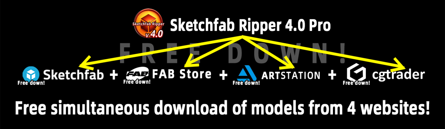 Sketchfab Ripper 2025(v4.0)!Free sketchfab rip NEW